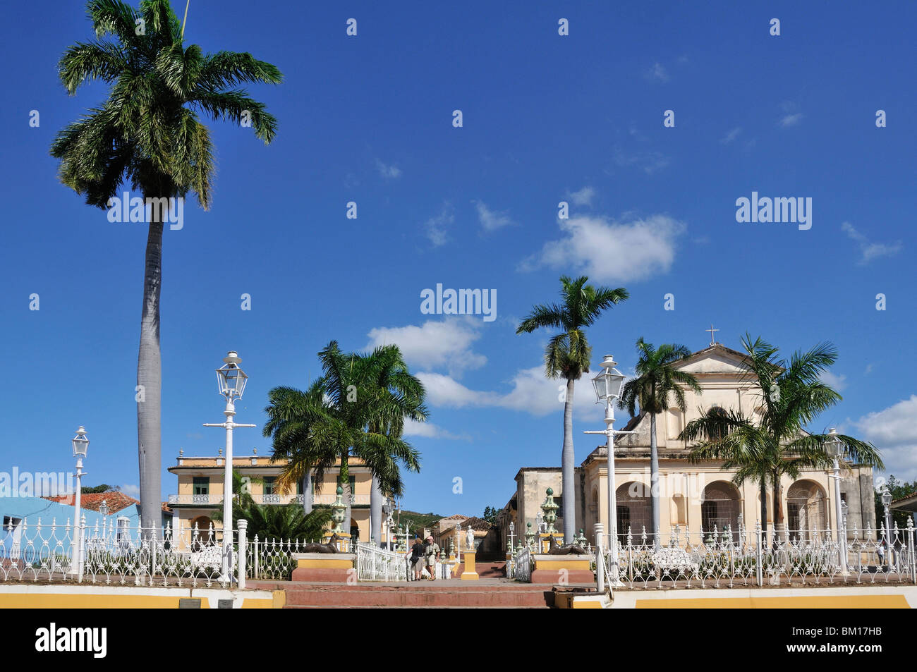 Plaza Mayor, Trinidad, Cuba, West Indies, Central America Stock Photo ...