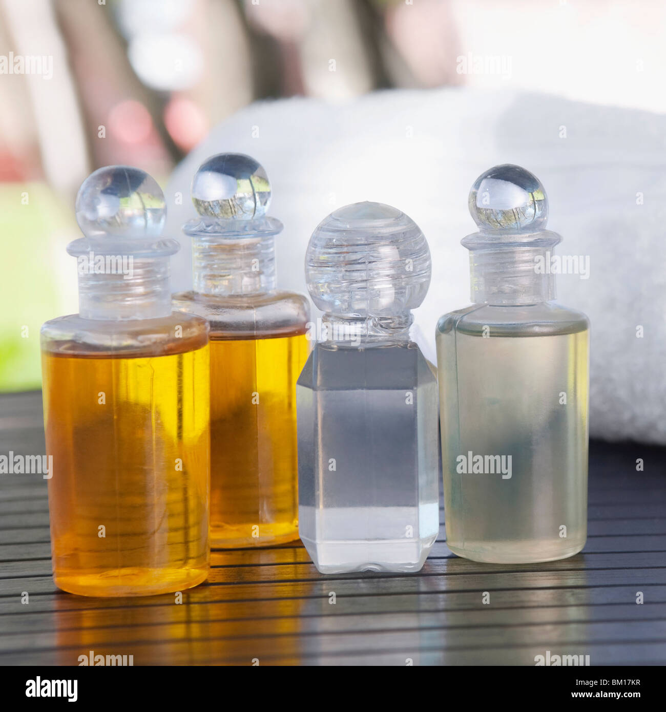 Aromatherapy oil bottles hi-res stock photography and images - Alamy