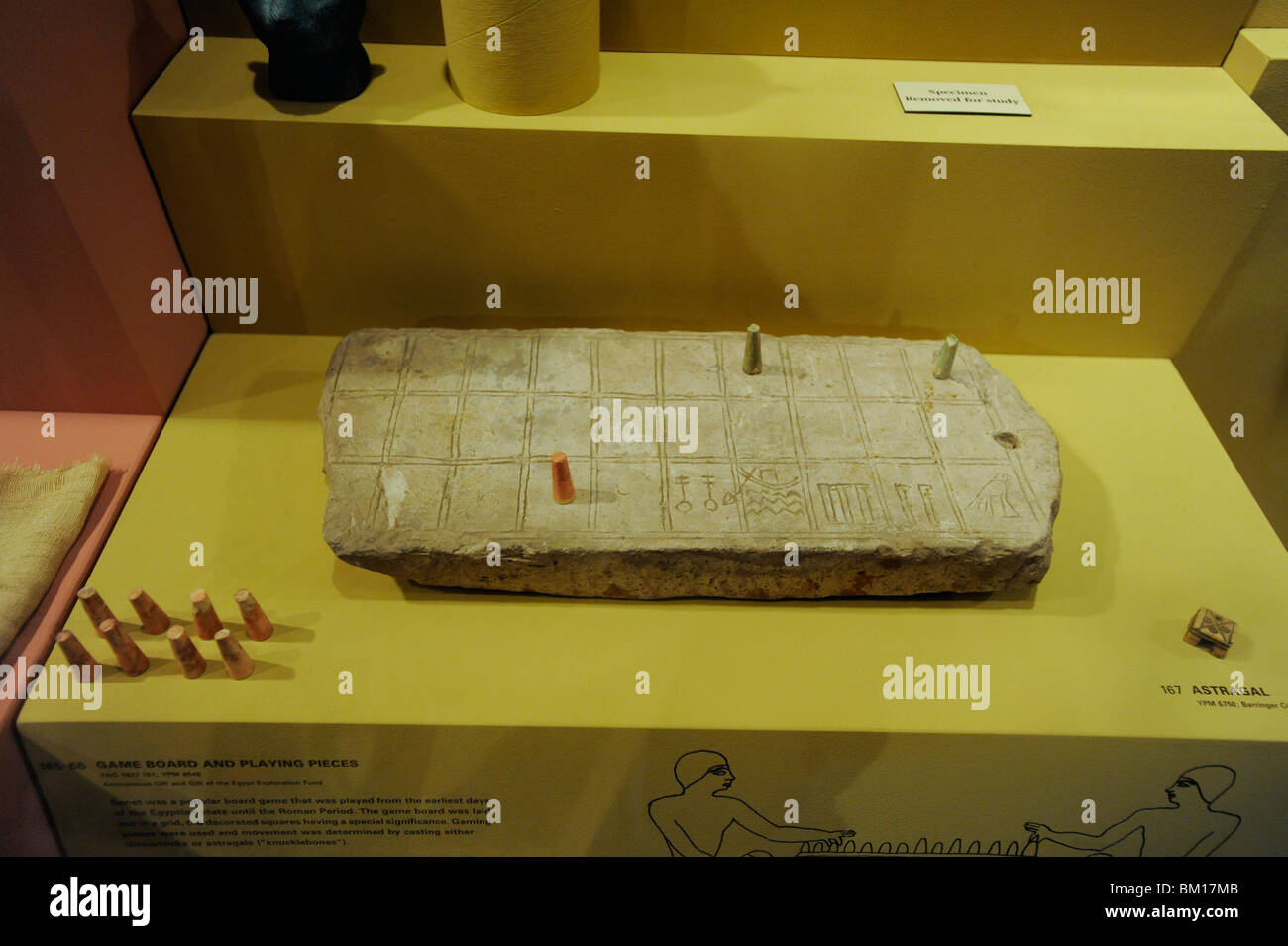 Senet or senat is an ancient Egypt board game that consists of ten or ...