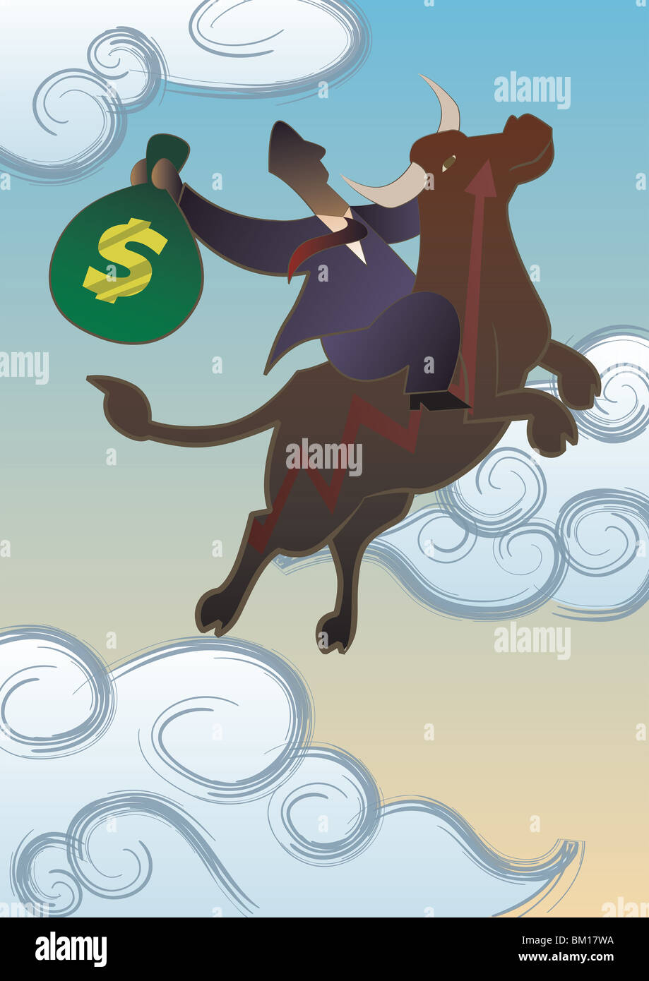 Bull riding sign hi-res stock photography and images - Alamy