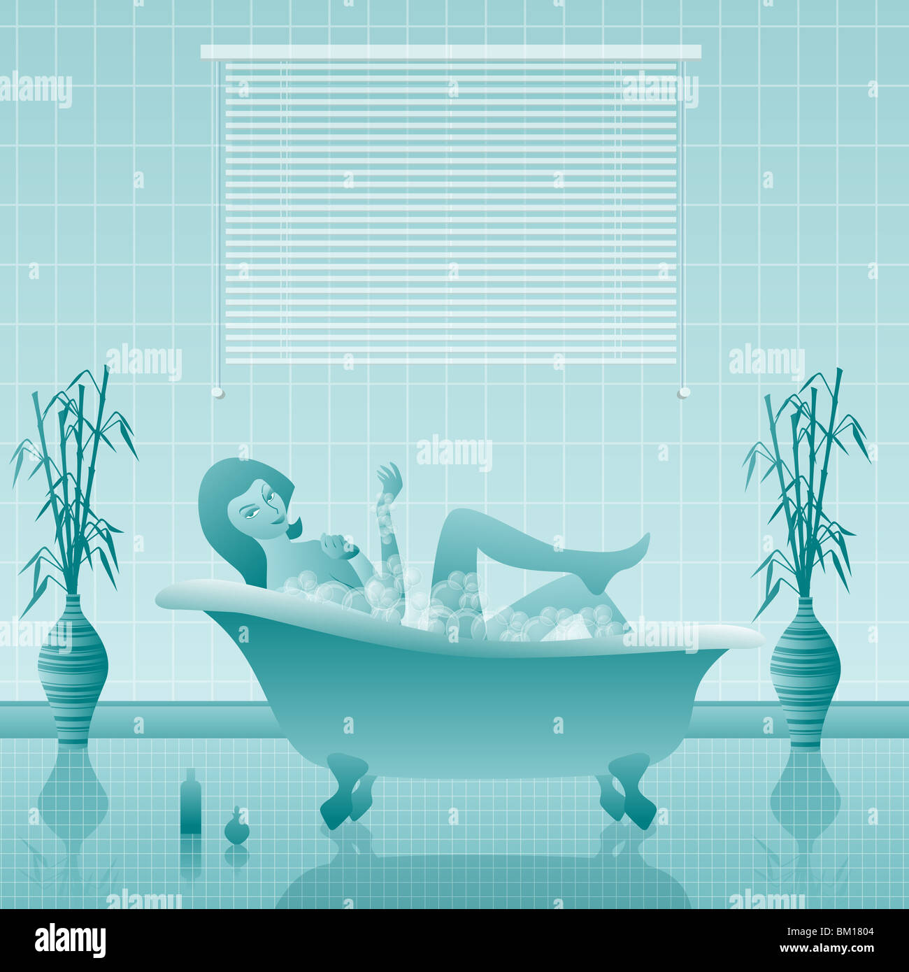 Woman getting spa treatment Stock Photo - Alamy