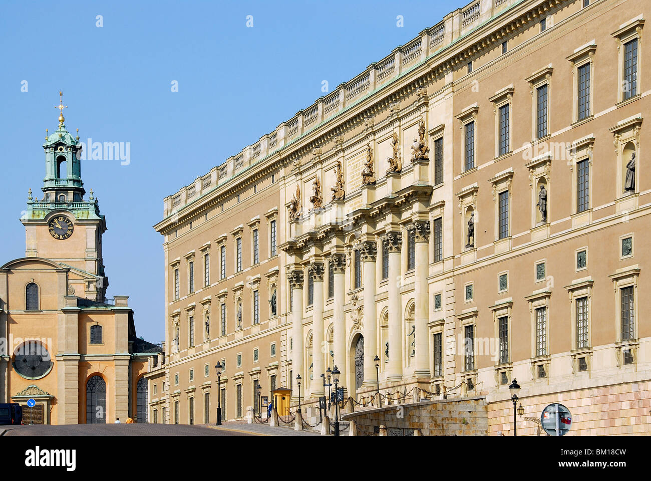 The Stockholm Palace Kungliga Slottet, official residence of the ...