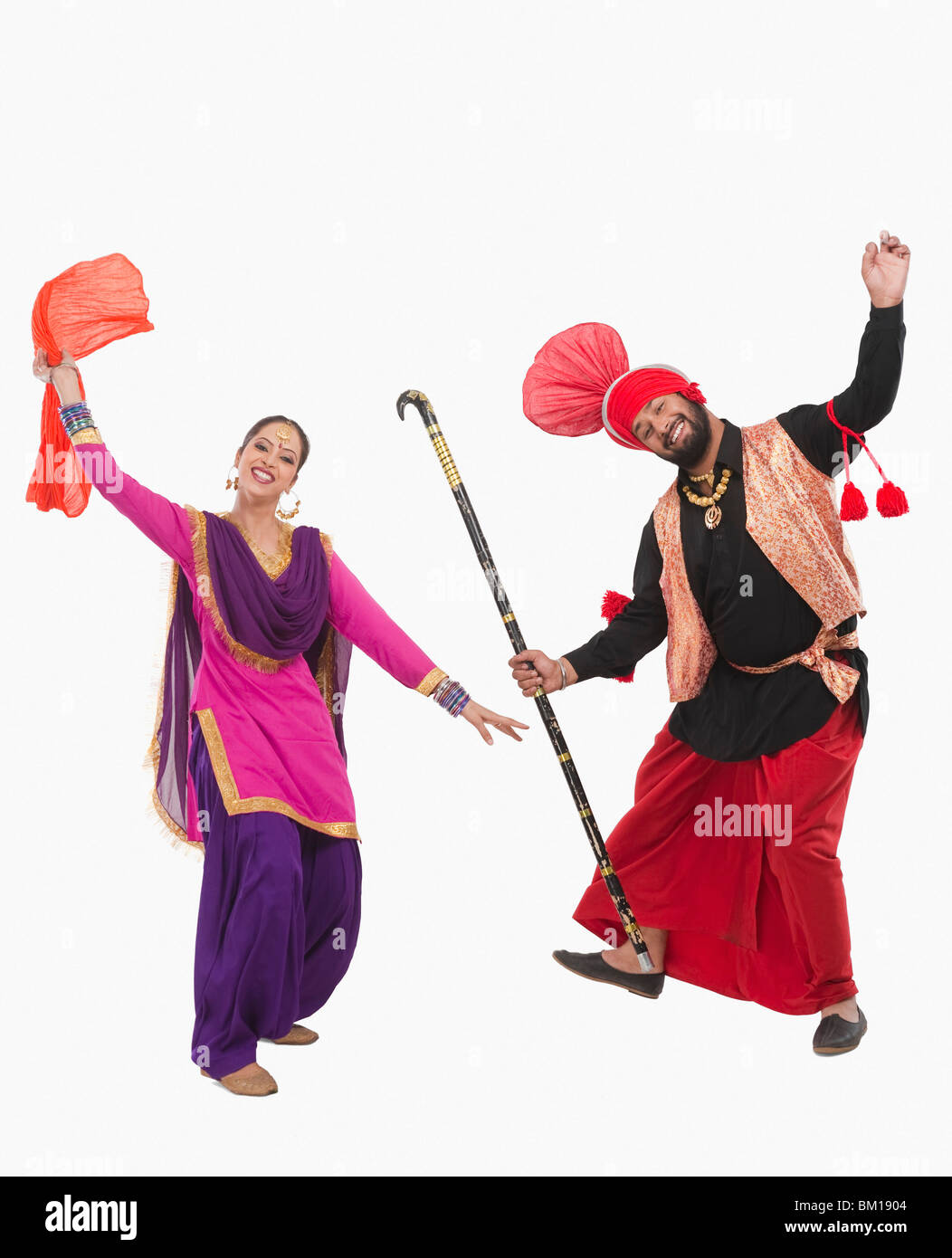 Traditional bhangra dance hi-res stock photography and images - Alamy