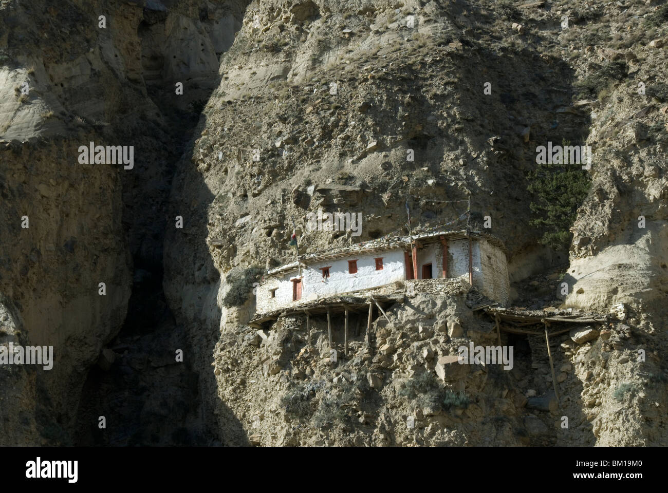 Monastery built into the cliff hi-res stock photography and images - Alamy