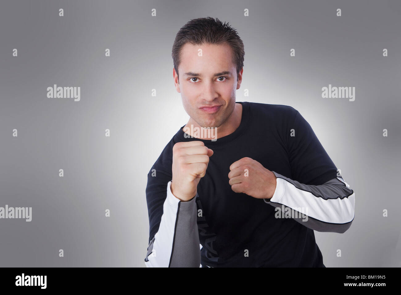 Fighting stance angry hi-res stock photography and images - Alamy