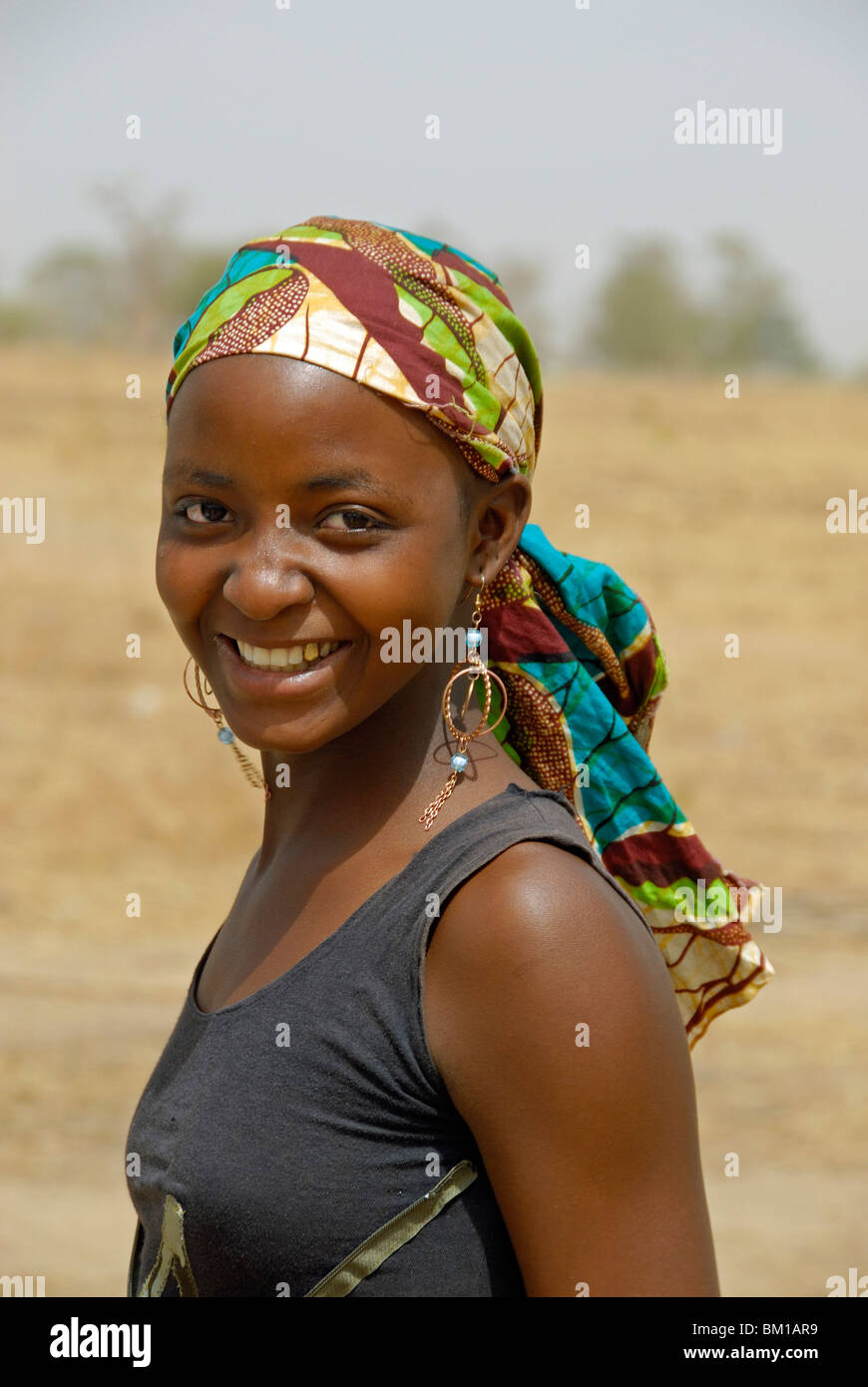 Peul young woman, Republic of Senegal, Africa Stock Photo - Alamy