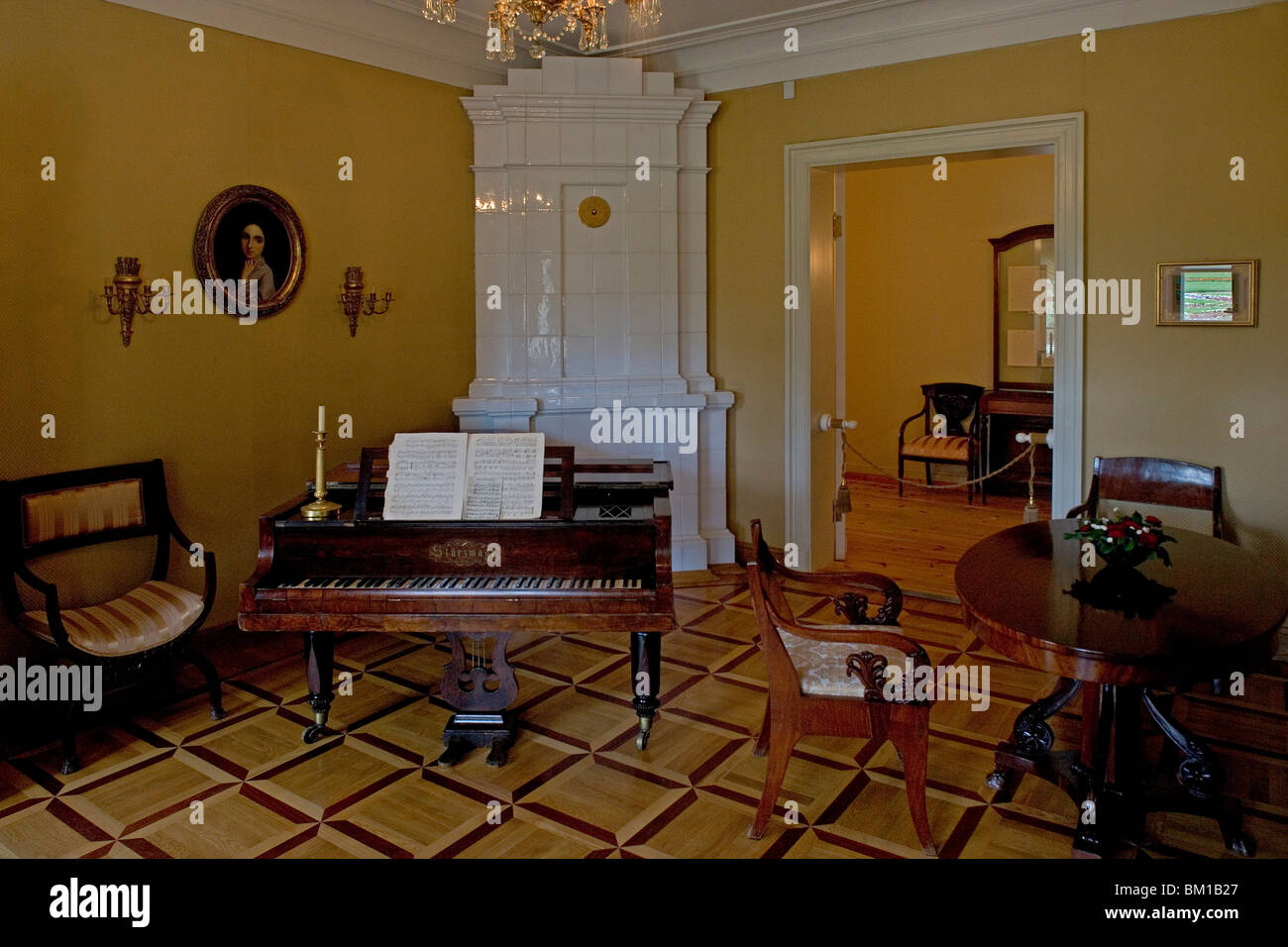 Russia,Pushkinskie Gory,Pietrovskoye,Domain of Alexander Pushkin family ...
