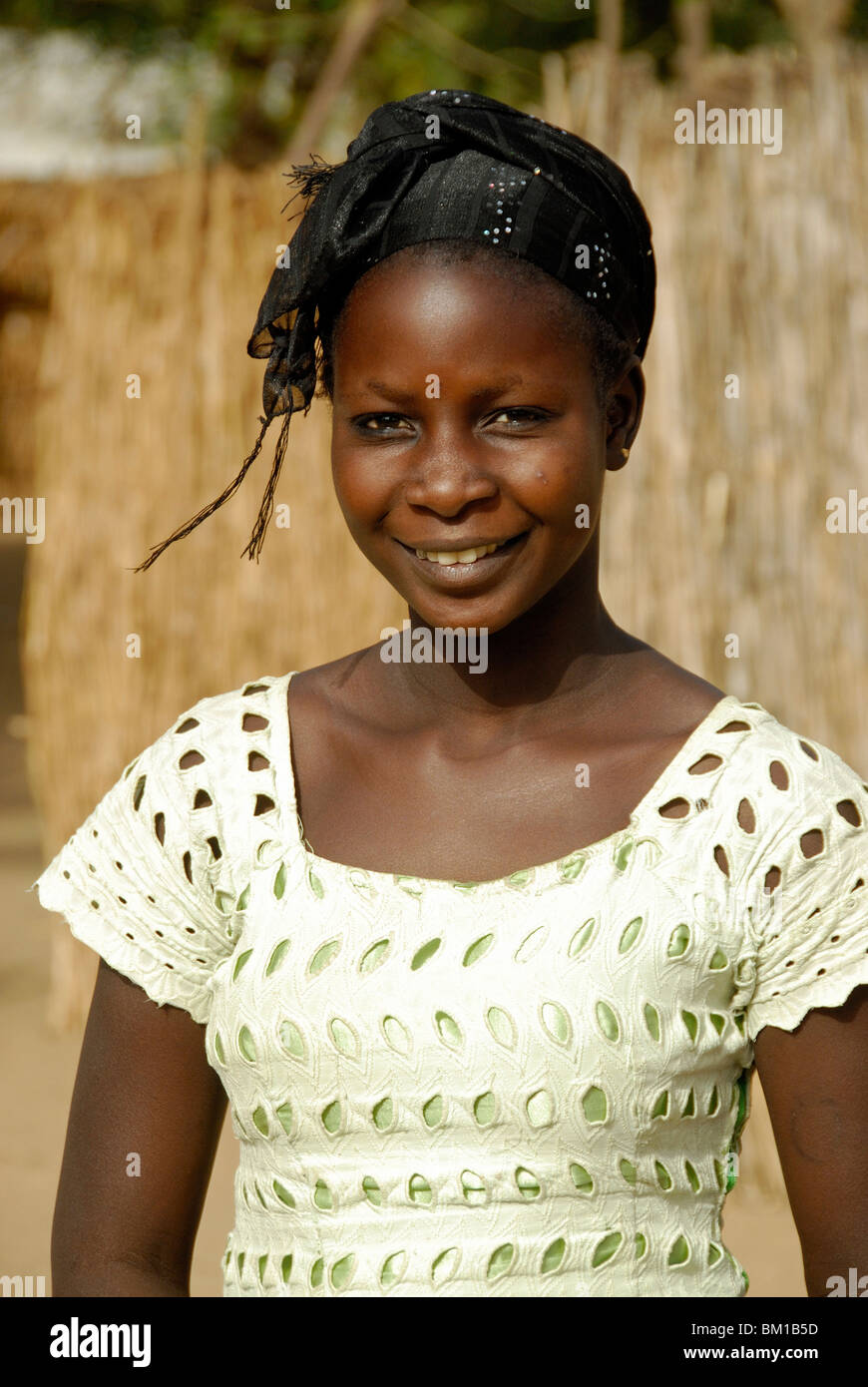 Wolof young woman, Republic of Senegal, Africa Stock Photo - Alamy