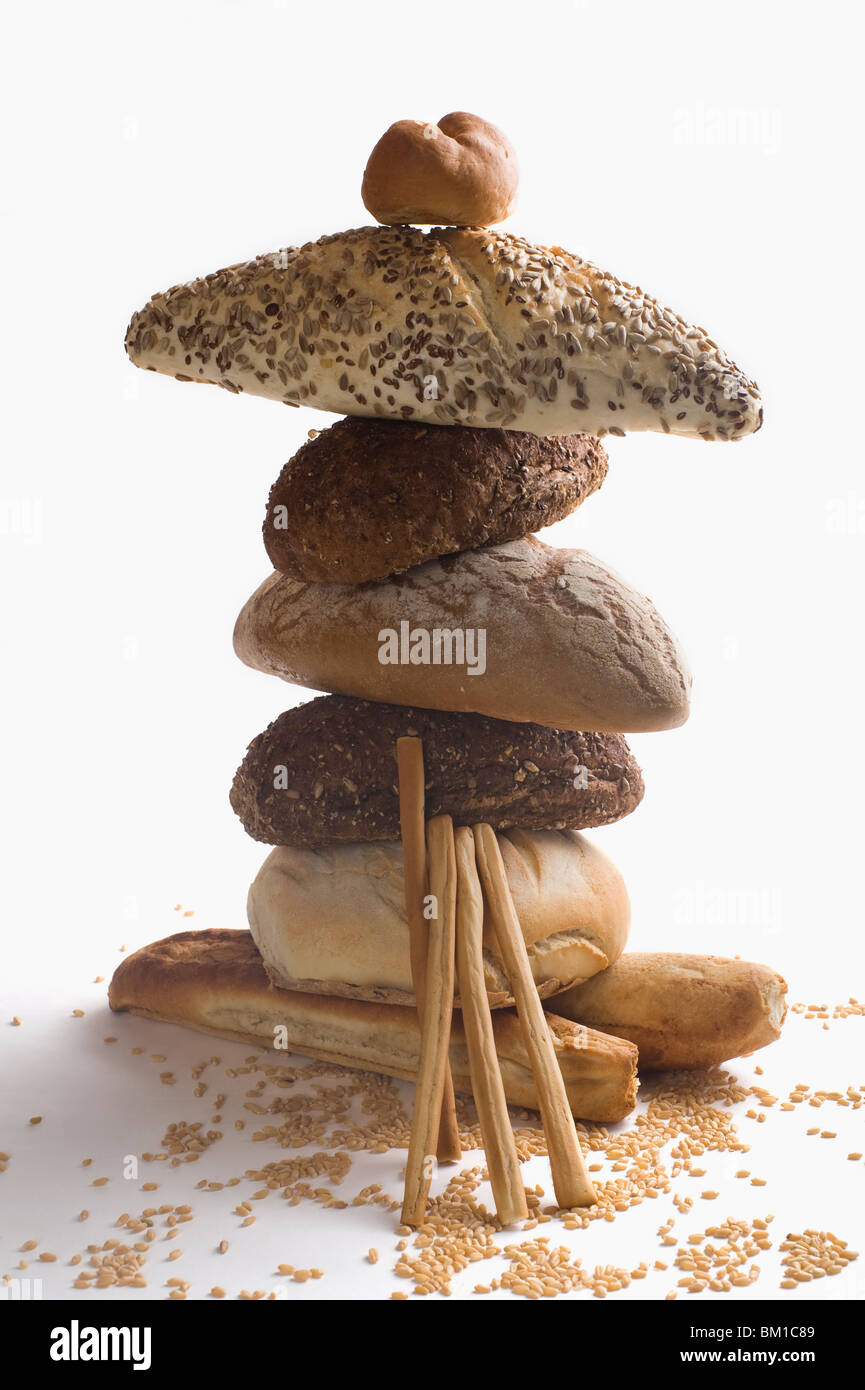 Stack of food hi-res stock photography and images - Alamy