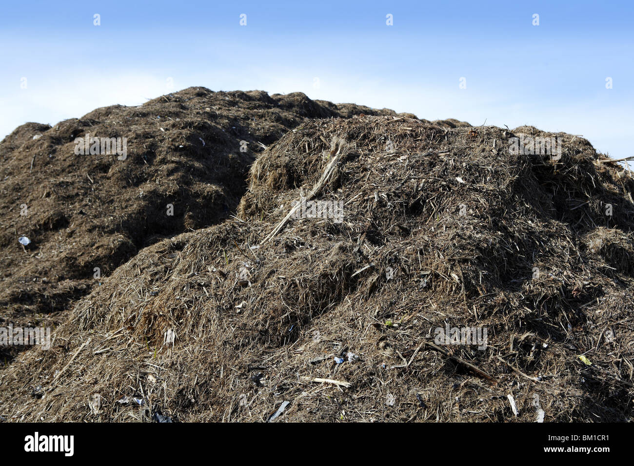 Compost big mountain outdoor ecological recycle industry environment ...