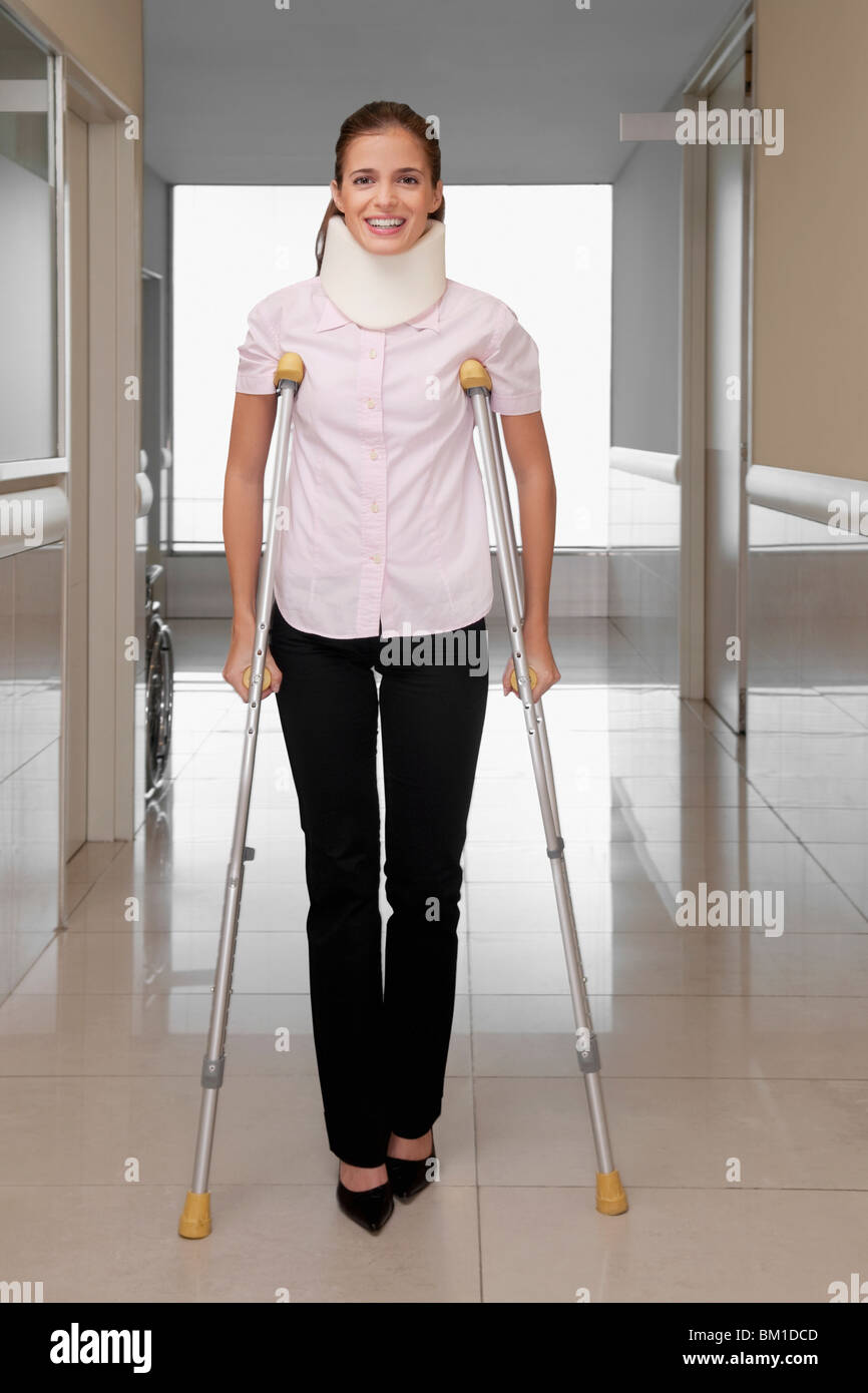 Crutches Amputee Hi Res Stock Photography And Images Alamy