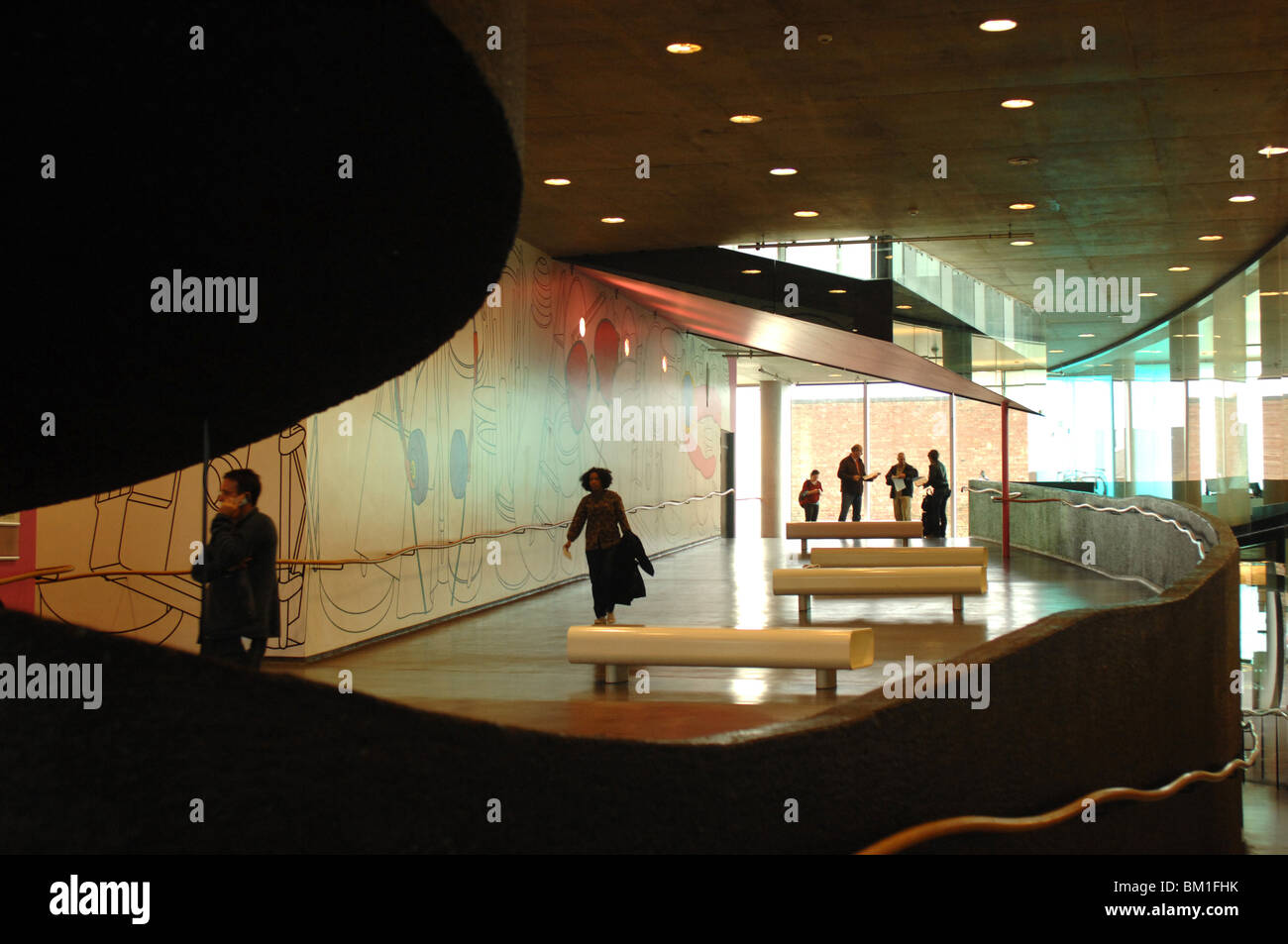 Interiors, Laban Dance Center, Arh. Herzog & De Meuron, Deptford ...