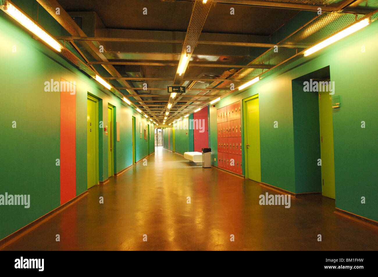 Interiors, Laban Dance Center, Arh. Herzog & De Meuron, Deptford ...