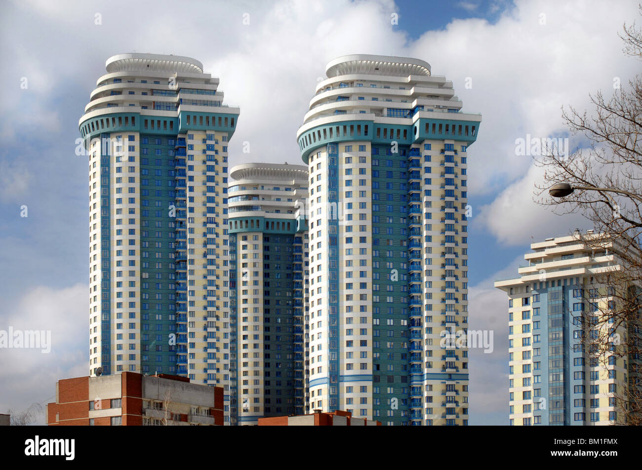 Vorobiovy Gory buildings, Moscow, Russia Stock Photo - Alamy