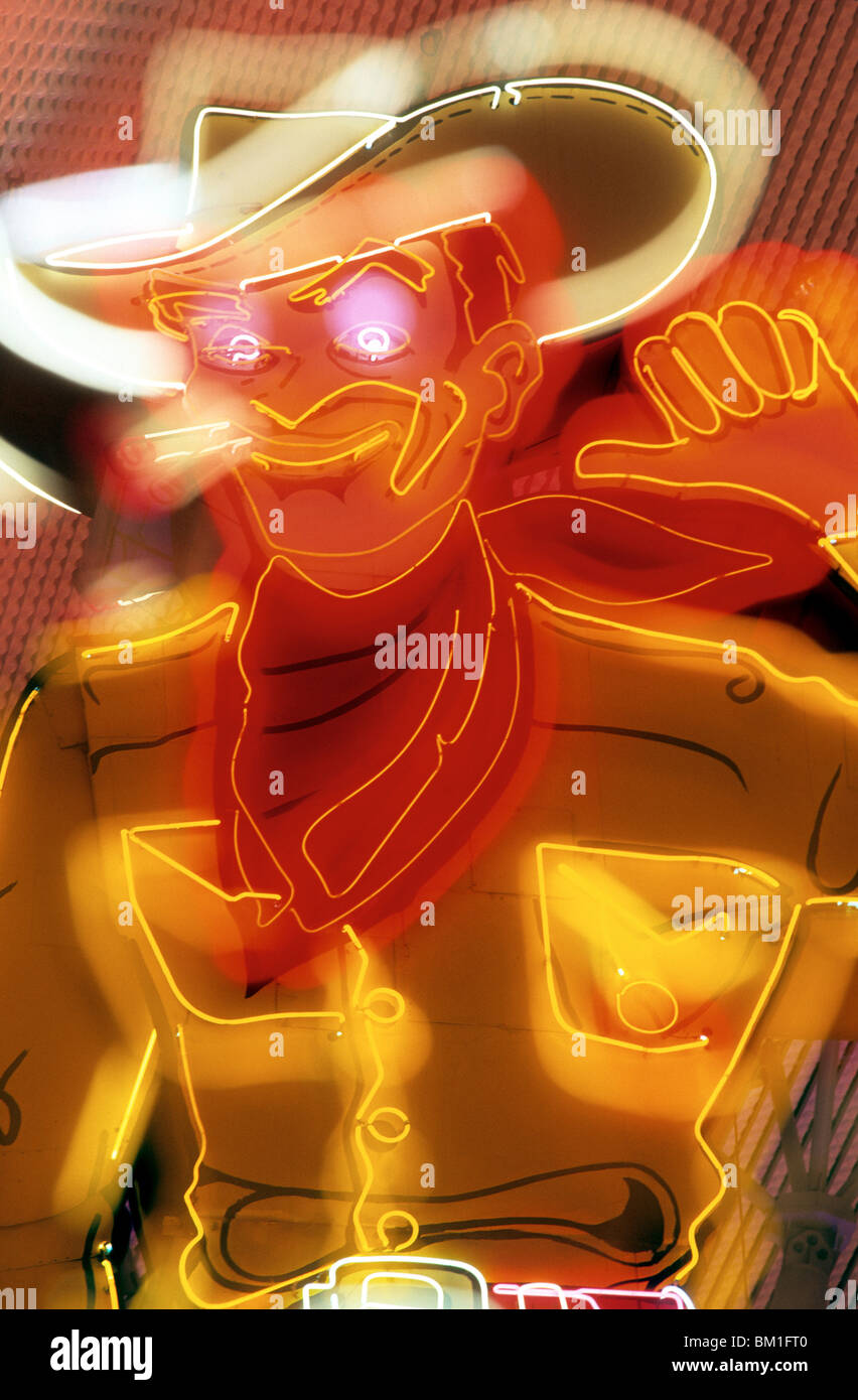 Vegas vic cowboy hi-res stock photography and images - Alamy