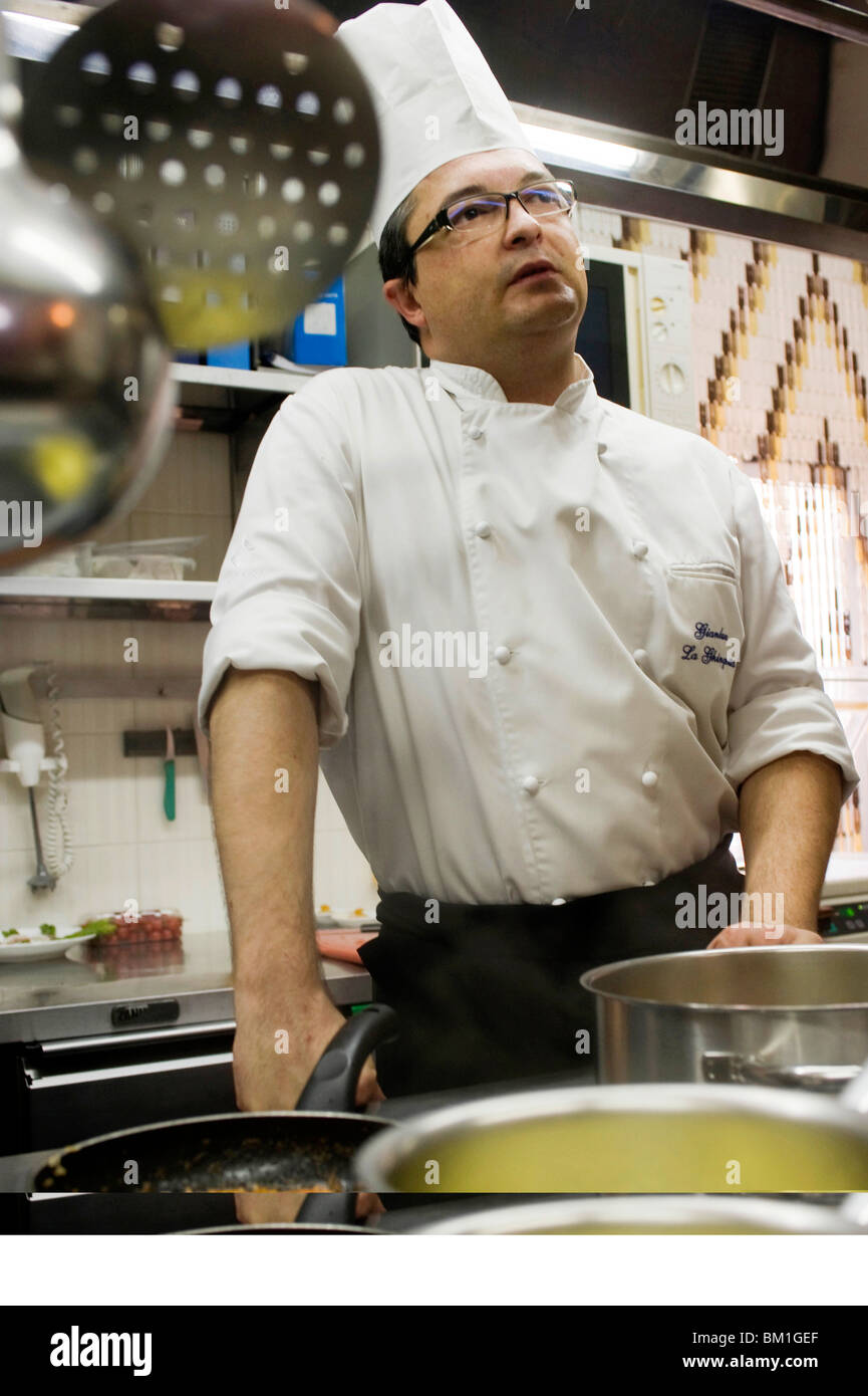 Gianluca Vacca chef, La Ghinghetta re staurant, Portoscuso, Sardinia ...