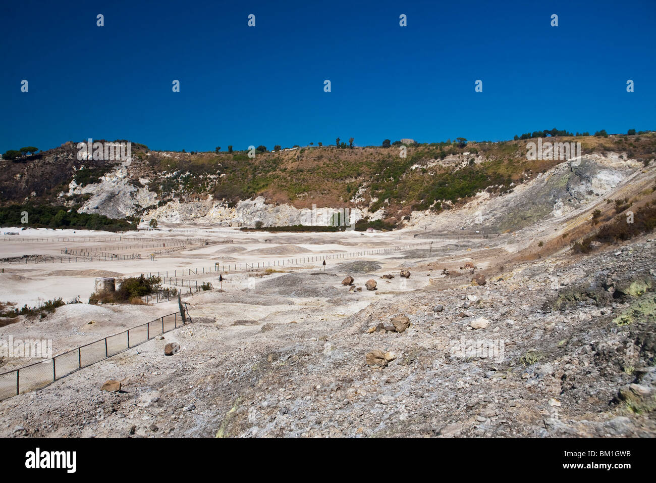 Solfatara volcano crater campi flegrei hi-res stock photography and ...