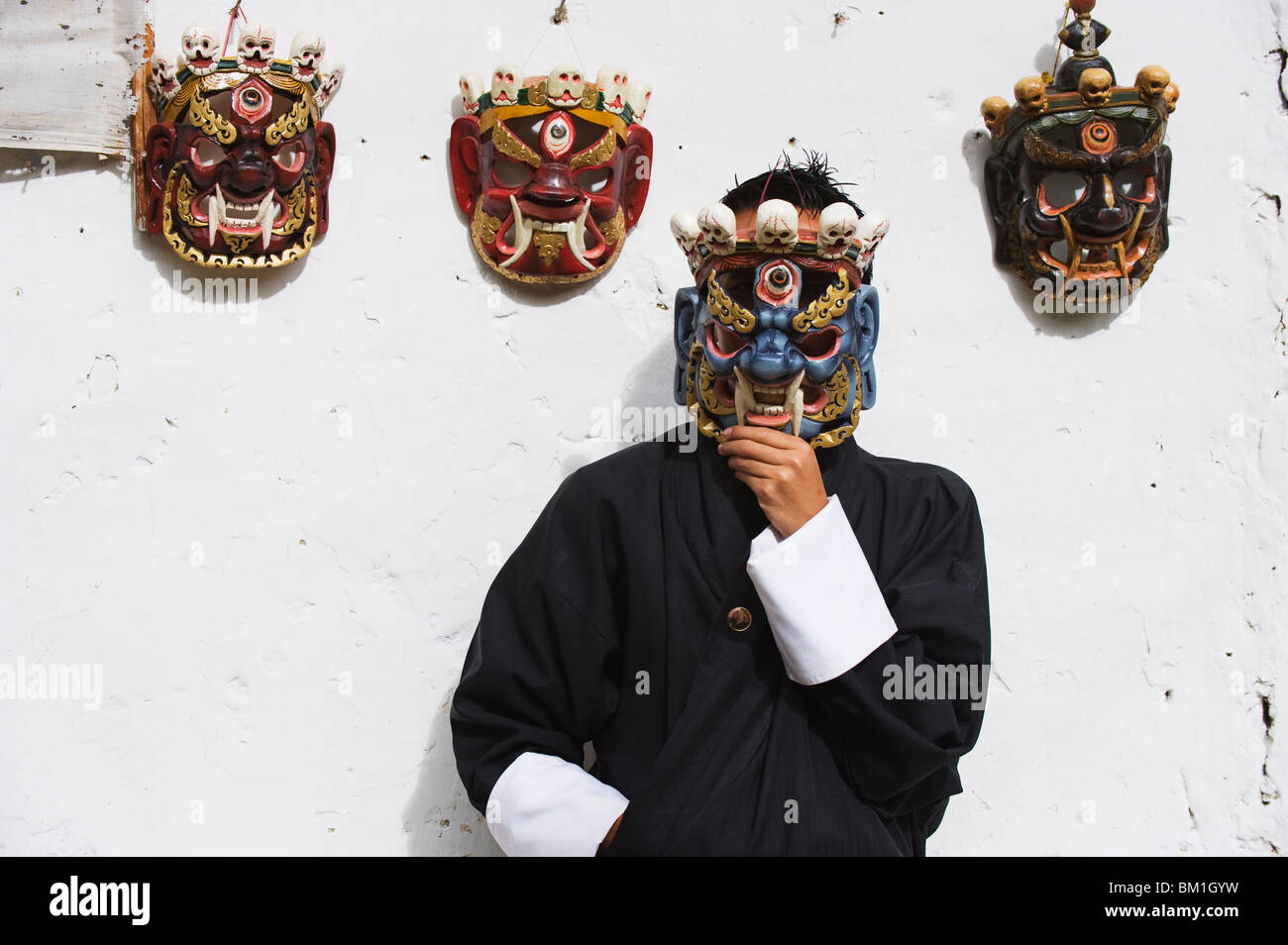 Traditional Mask Of Asia High Resolution Stock Photography and Images ...