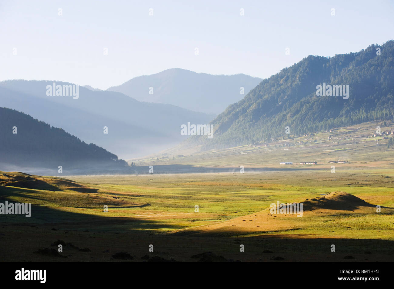 Phobjikha valley hi-res stock photography and images - Alamy