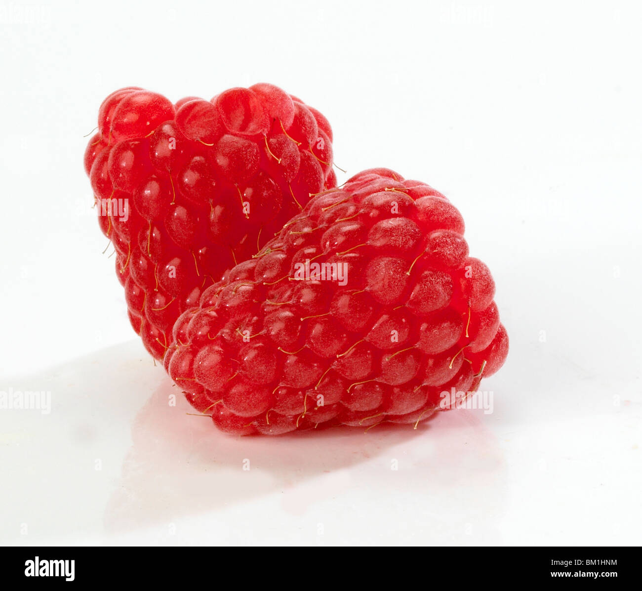 Two raspberries hi-res stock photography and images - Alamy