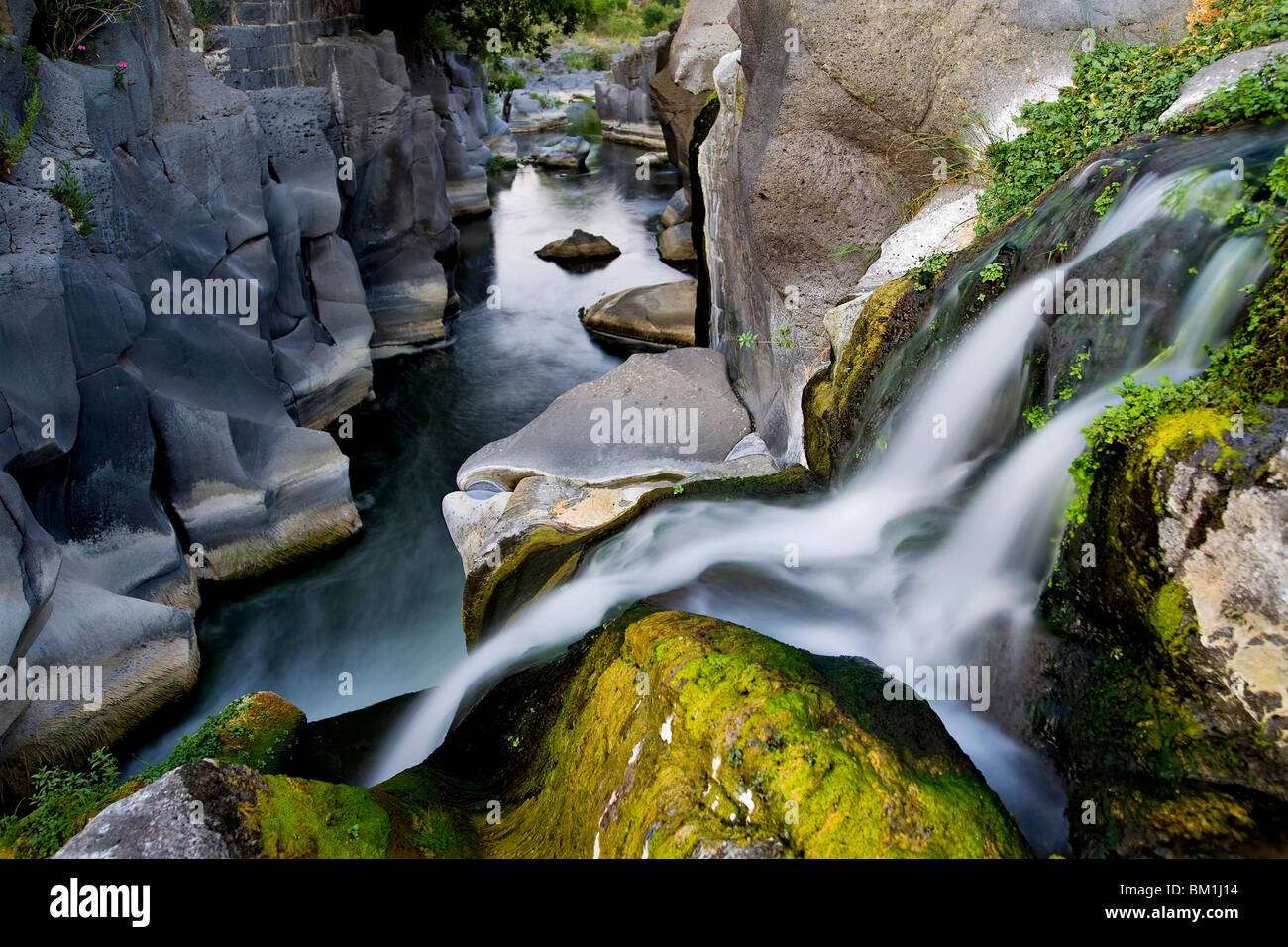 Alcantara river catania sicily italy hi-res stock photography and ...