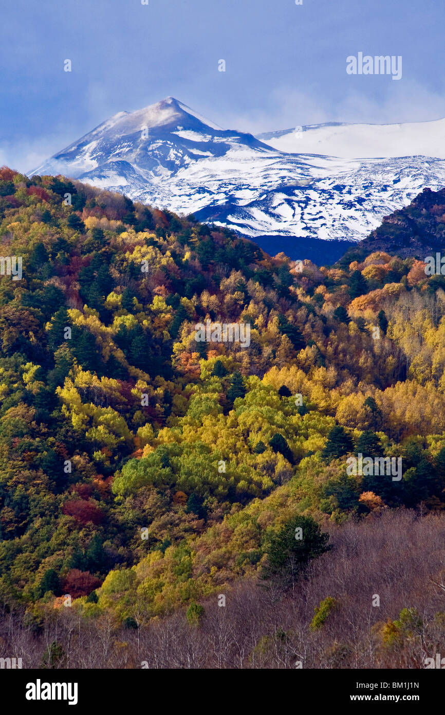 Etna volcano Natural Park, Catania, Sicily, Italy, Europe Stock Photo ...