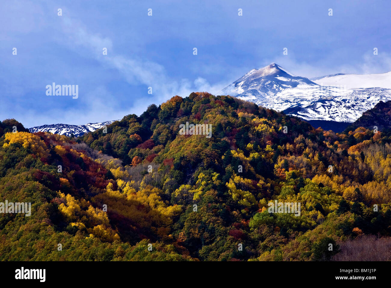 Etna volcano Natural Park, Catania, Sicily, Italy, Europe Stock Photo ...