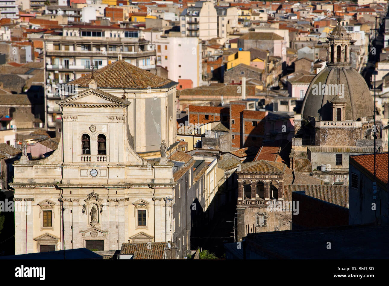 Santa Barbara church, Paternò, Catania, Sicily, Italy, Europe Stock ...