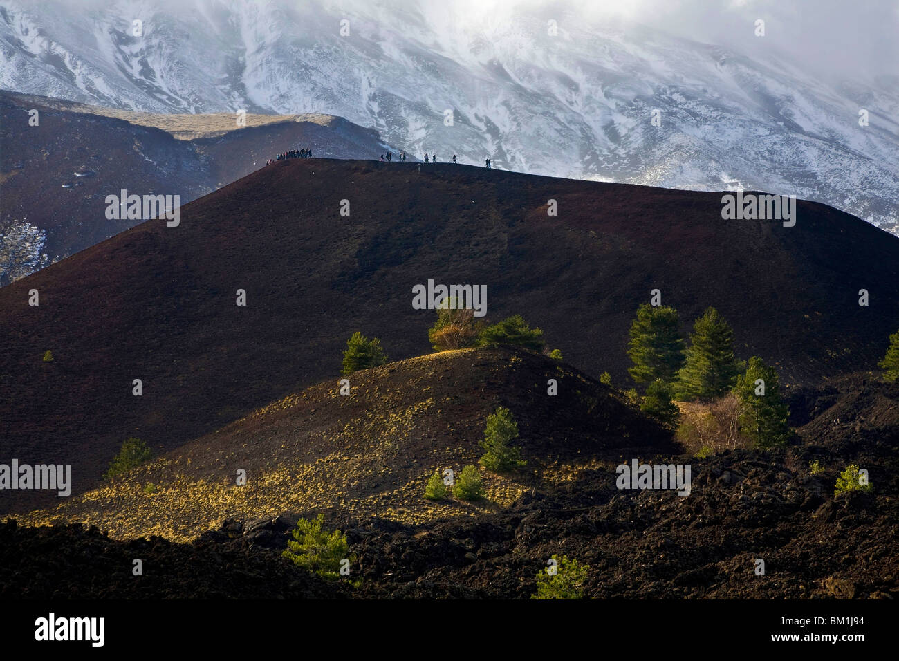 Sartorius mountain, Etna Natural Park, Catania, Sicily, Italy, Europe ...
