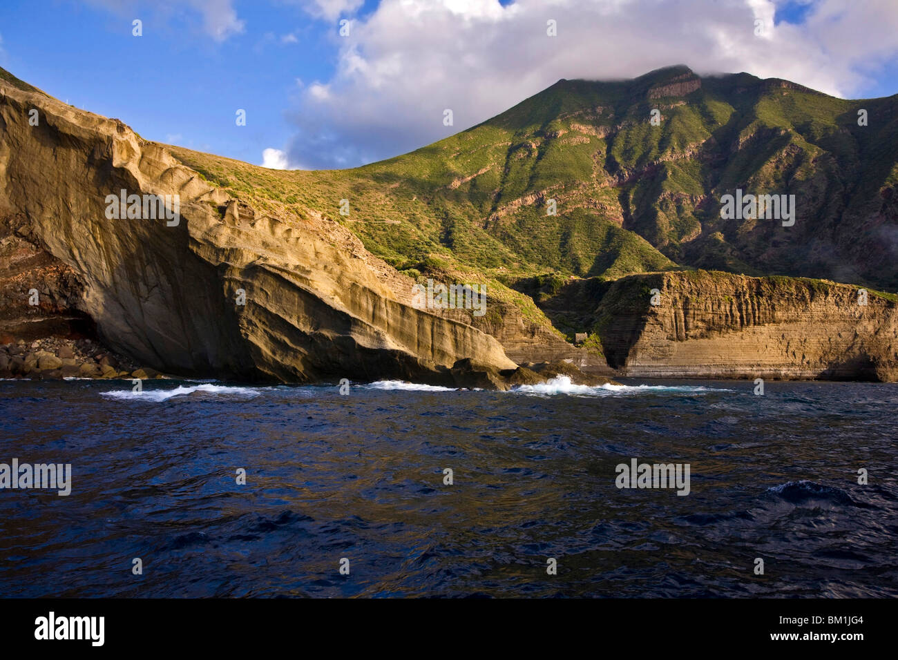 Pollara coast, Salina Island, Messina, Italy, Europe Stock Photo - Alamy