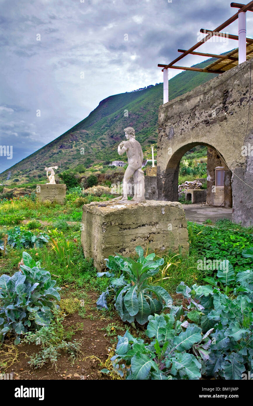 Malfa village hi-res stock photography and images - Alamy