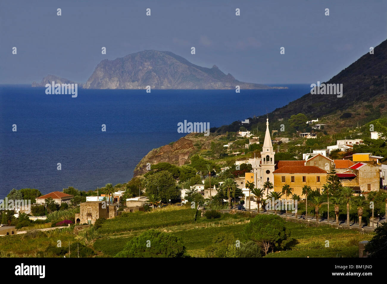 Malfa village hi-res stock photography and images - Alamy