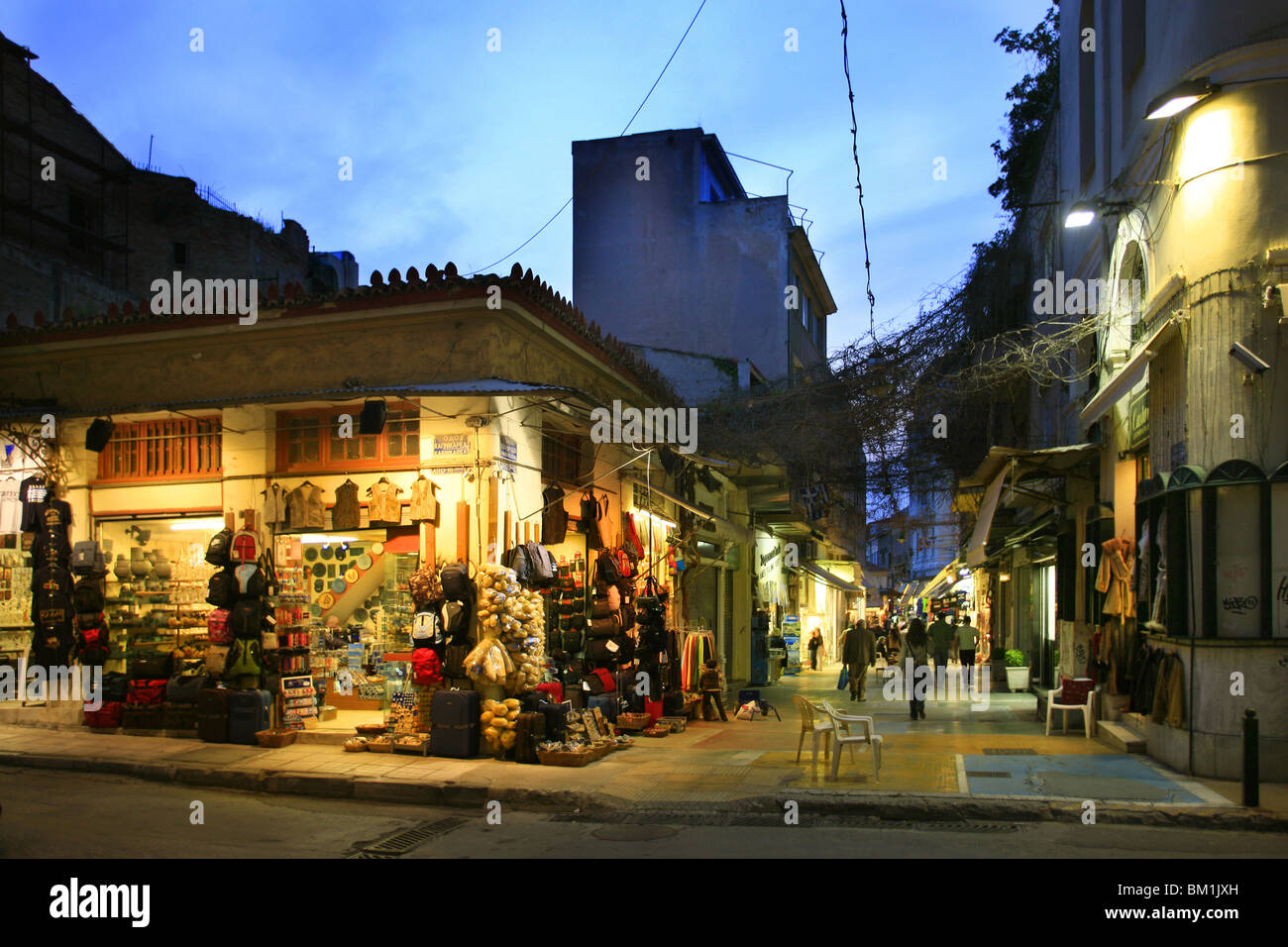 Plaka district, Athens, Greece, Europe Stock Photo - Alamy