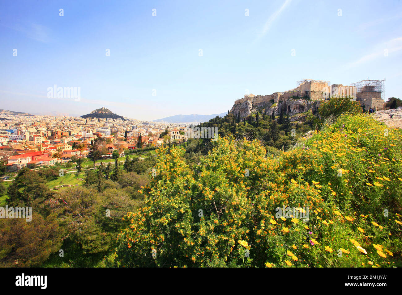 Acropolis, Athens, Greece, Europe, UNESCO World Heritage Site Stock Photo - Alamy