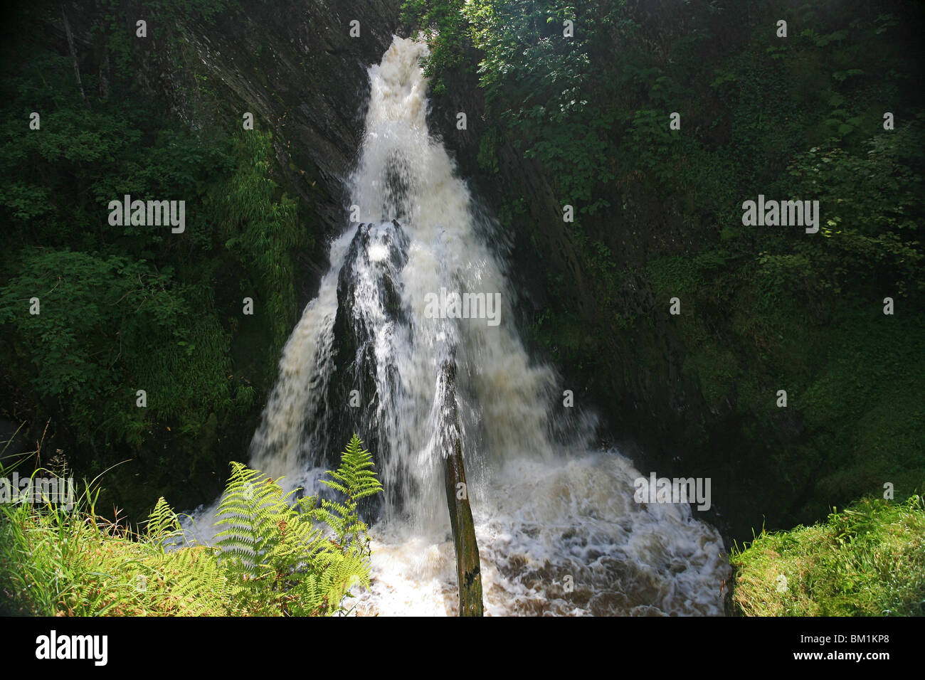 Mynach waterfalls hi-res stock photography and images - Alamy