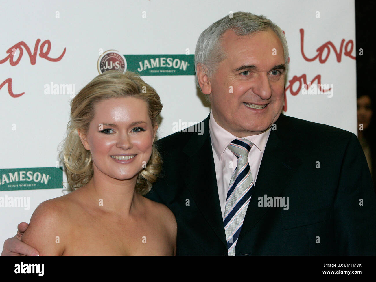 Irish prime minister taoiseach bertie ahern hi-res stock photography ...