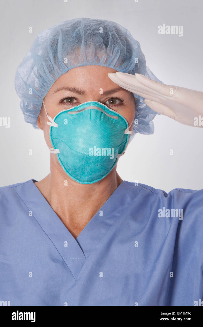 Saluting Vertical High Resolution Stock Photography and Images - Alamy