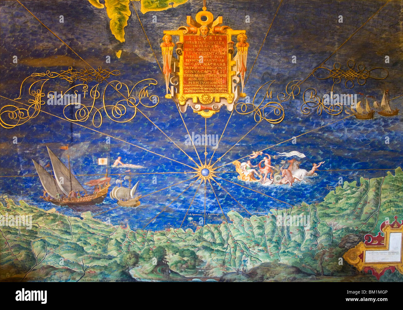 Room of Maps Stock Photo - Alamy