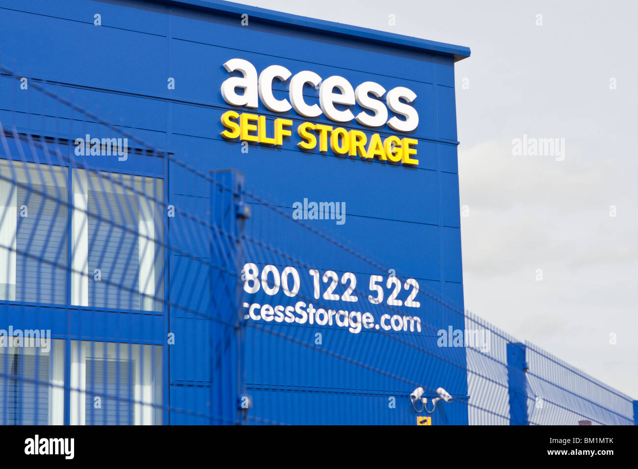 Access Self Storage Warehouse Stock Photo - Alamy