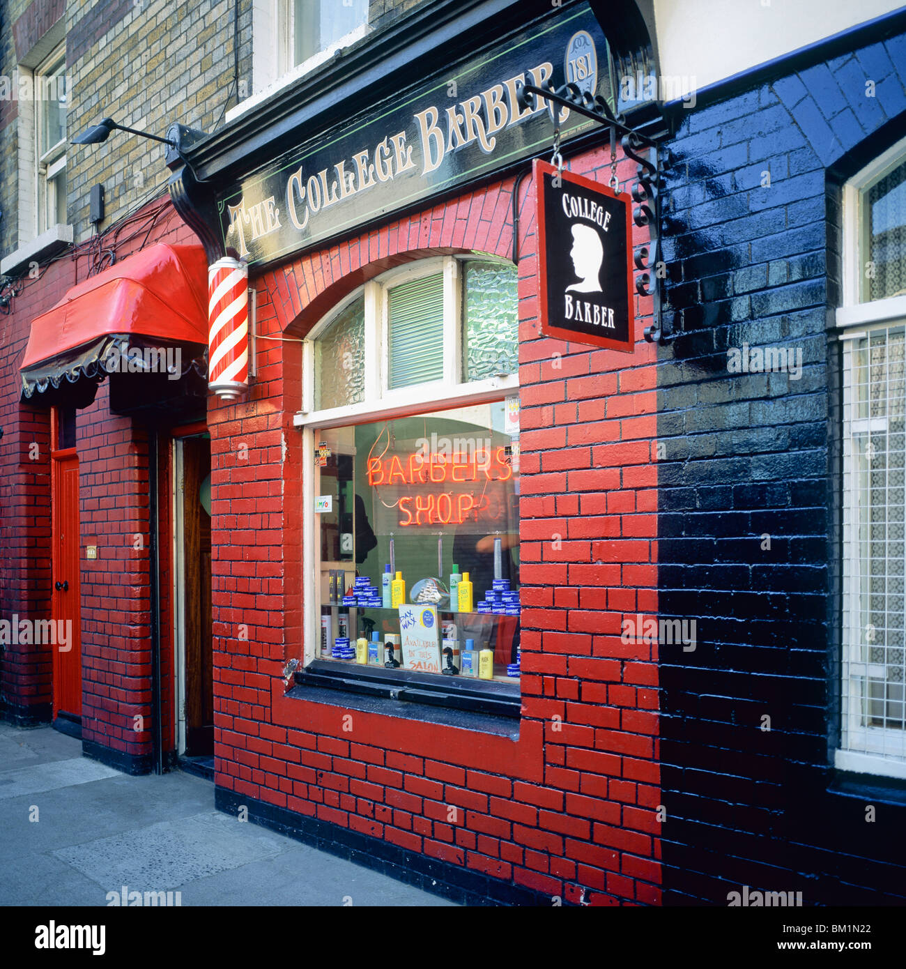 BARBER SHOP DUBLIN IRELAND EUROPE Stock Photo - Alamy