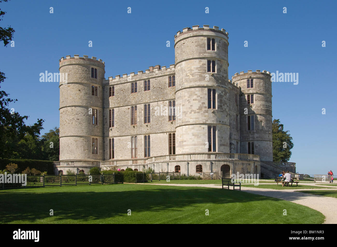 Lulworth Castle, Dorset, England, United Kingdom, Europe Stock Photo ...