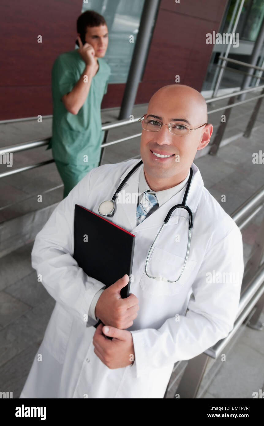 Bald Doctor High Resolution Stock Photography and Images - Alamy