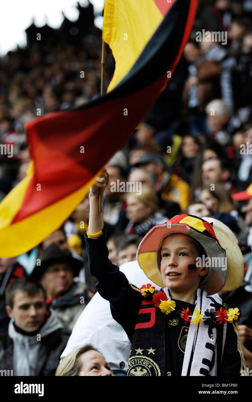 young fan of the german national football team Stock Photo - Alamy