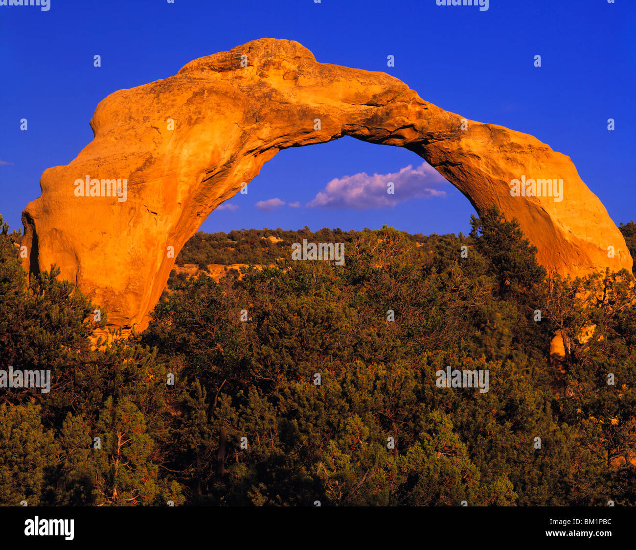 Natural Arch New Mexico Stock Photo - Alamy