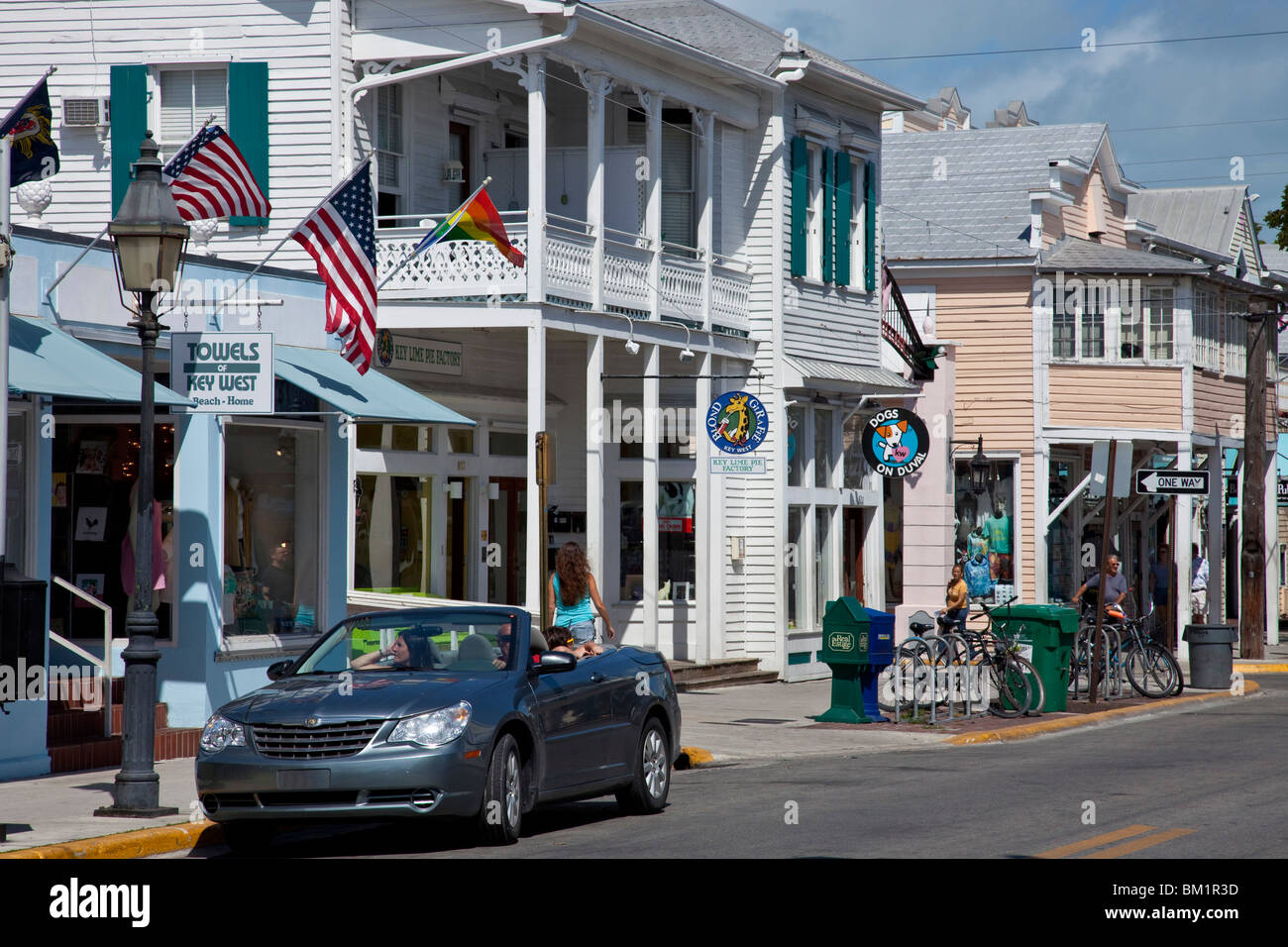 Houses colorful florida architecture hi-res stock photography and ...