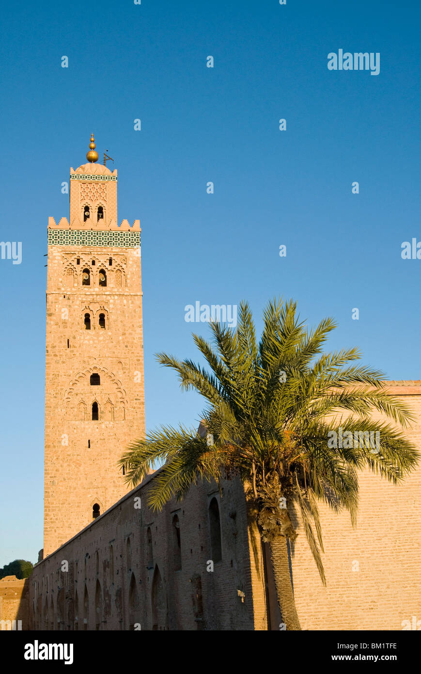 Minaret of the Koutoubia Mosque, UNESCO World Heritage Site, Marrakesh ...