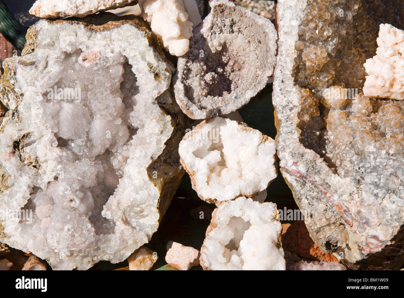 Quartz stones, Marrakech (Marrakesh), Morocco, North Africa, Africa ...