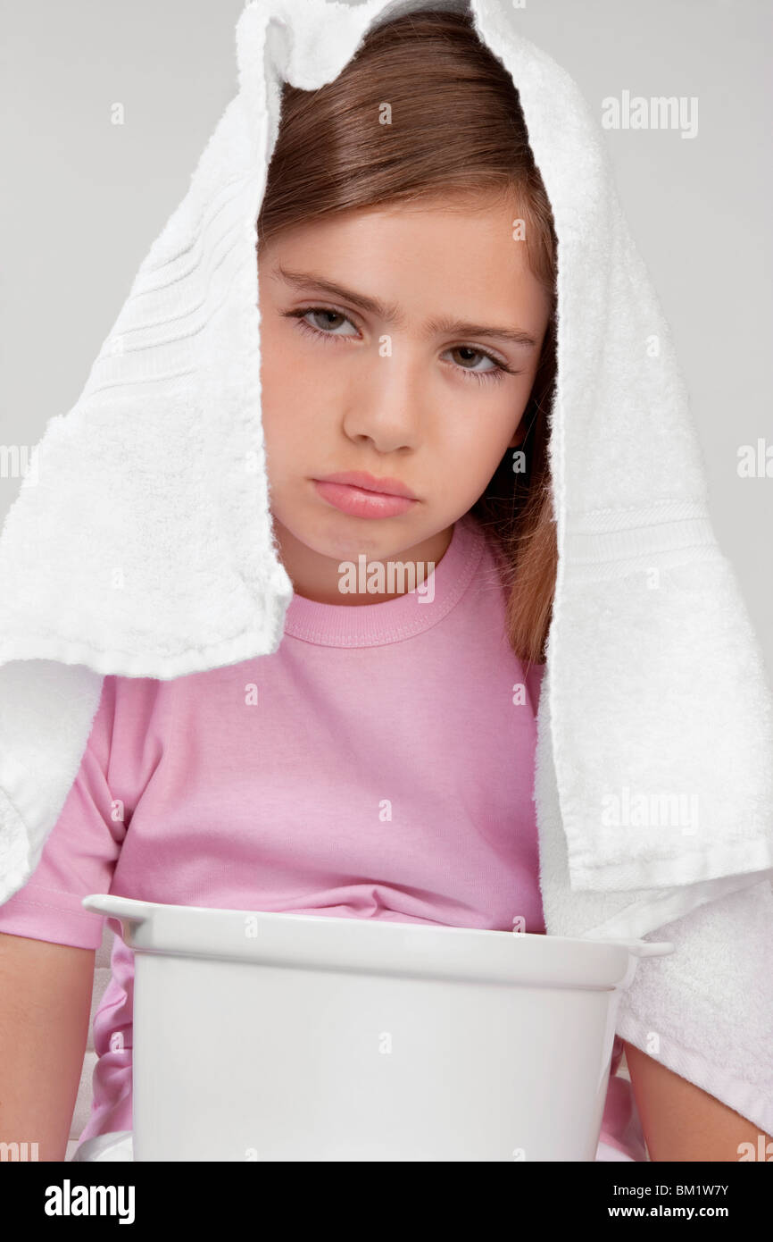 Head shot steam cold hi-res stock photography and images - Alamy