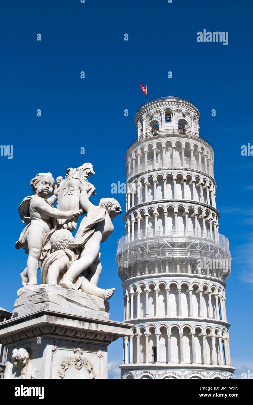 The Leaning Tower of Pisa, Piazza dei Miracoli, UNESCO World Heritage ...