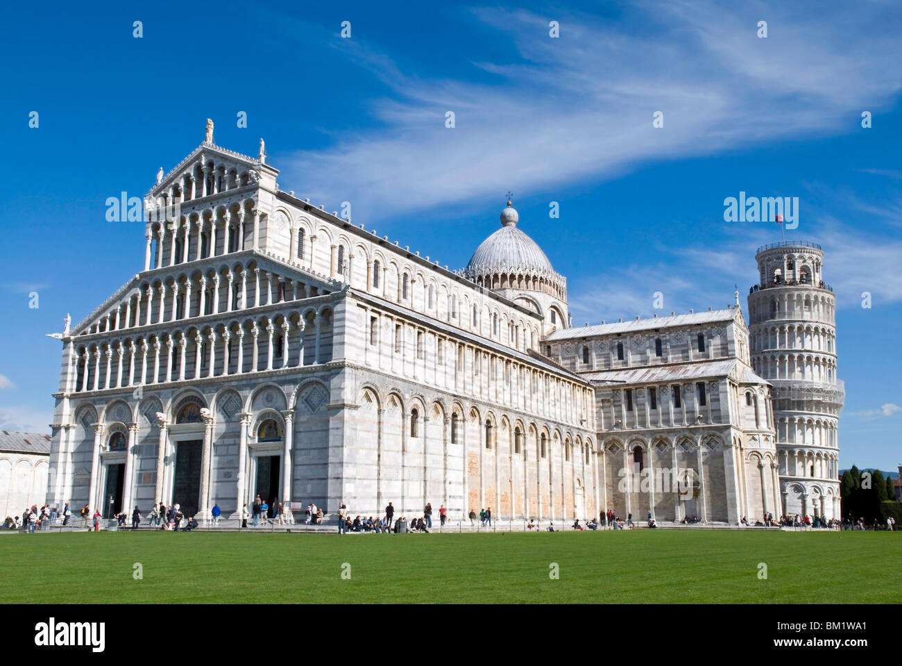 Cathedral and Leaning Tower of Pisa, Piazza dei Miracoli, UNESCO World ...